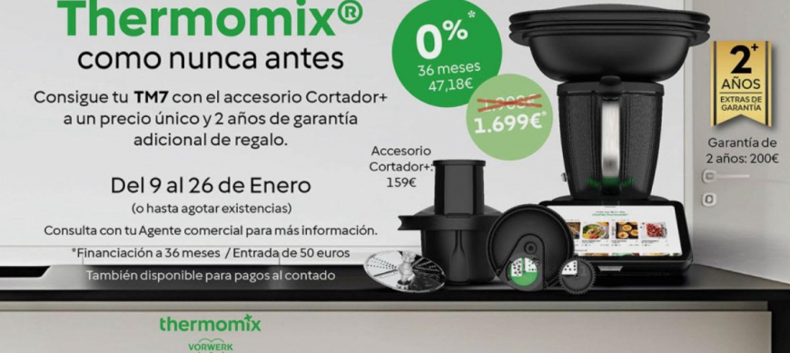 Nuevo Thermomix® TM7: Oferta Exclusiva 0% Intereses y 5 Años de ...