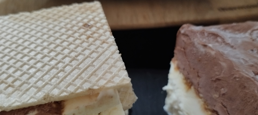 HELADO DE CORTE DE NATA Y CHOCOLATE - Postres y dulces - Blog de MARIA ...