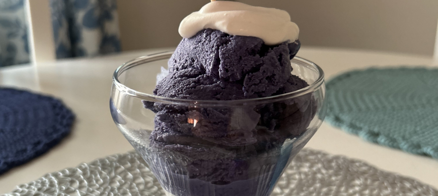 HELADO DE VIOLETA - Postres y dulces - Blog de TERE ORTIZ DE VILLATE ...
