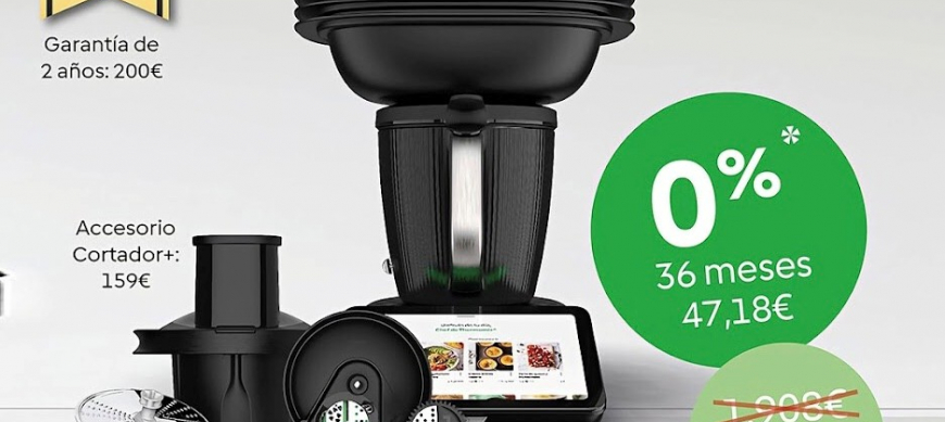 Thermomix® sin Intereses+accesorio cortador+5 años de garantía ...